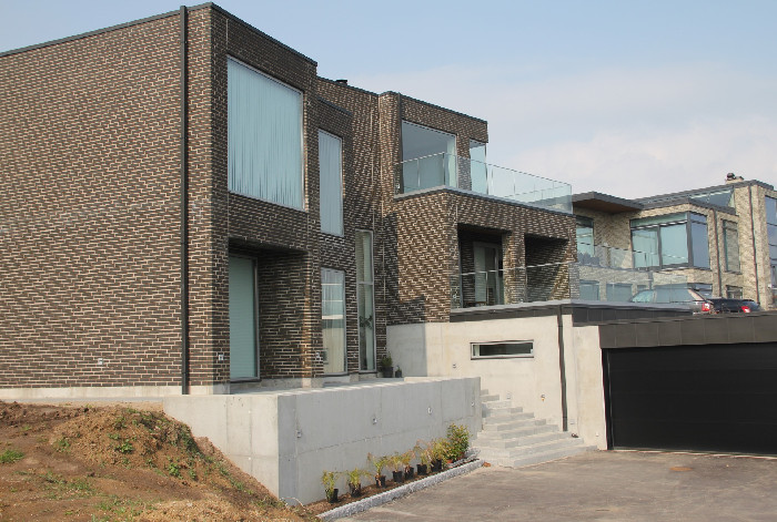 Funkis villa med forskudt plan